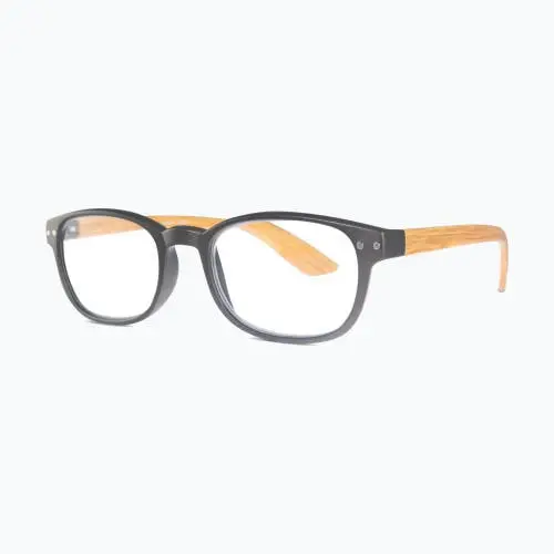 JAXY EYEWEAR Timber Round Reading Glasses - Brown