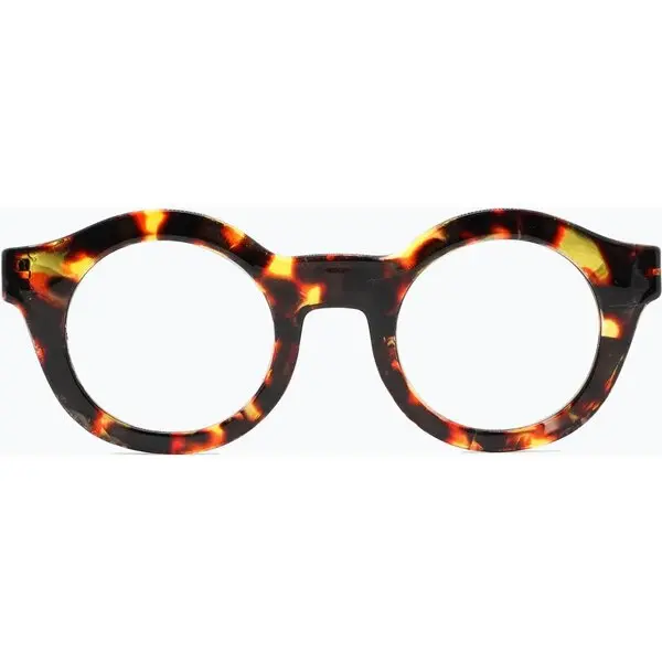 JAXY EYEWEAR Footnote Round Reading Glasses - Tortoise