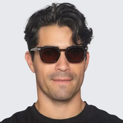 JAXY EYEWEAR Diner Square Sunglasses - Grey