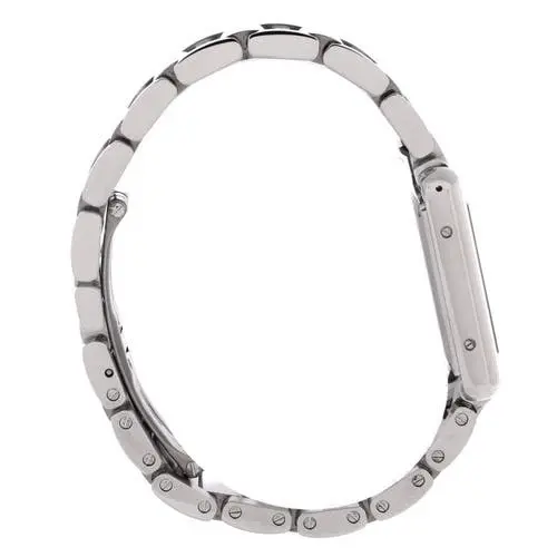 CARTIER Must De Tank Quartz Watch Stainless Steel 22