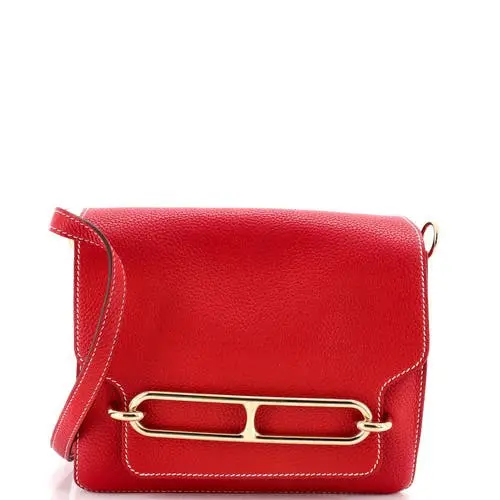 Hermès Roulis Bag Togo 23 - Red