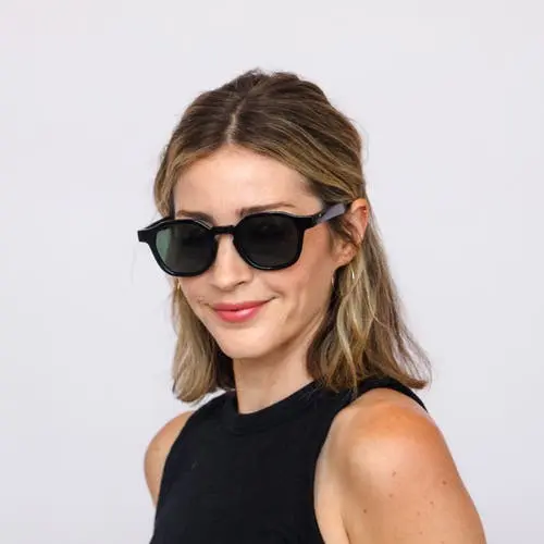 JAXY EYEWEAR Windsor Aviator Sunglasses - Black