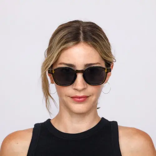JAXY EYEWEAR Windsor Aviator Sunglasses - Black