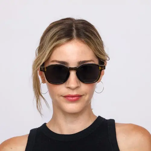 JAXY EYEWEAR Windsor Aviator Sunglasses - Black