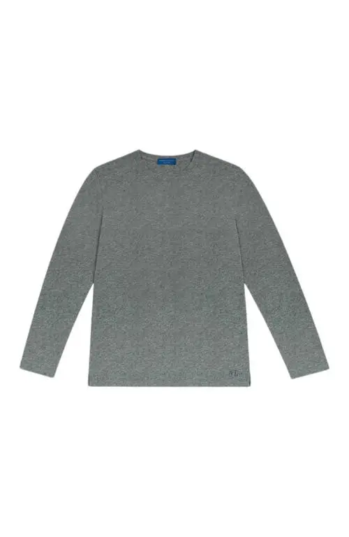 Robert Talbott Dean Cashmere Blend Long Sleeve Tee