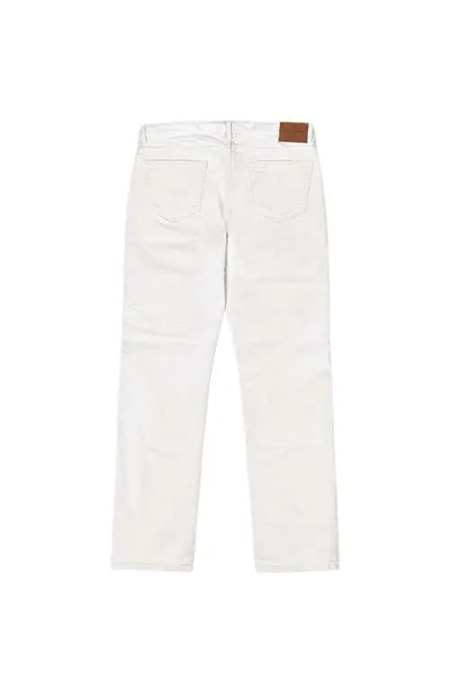 Robert Talbott Pablo Comfort Stretch Twill 5-pocket - Ecru