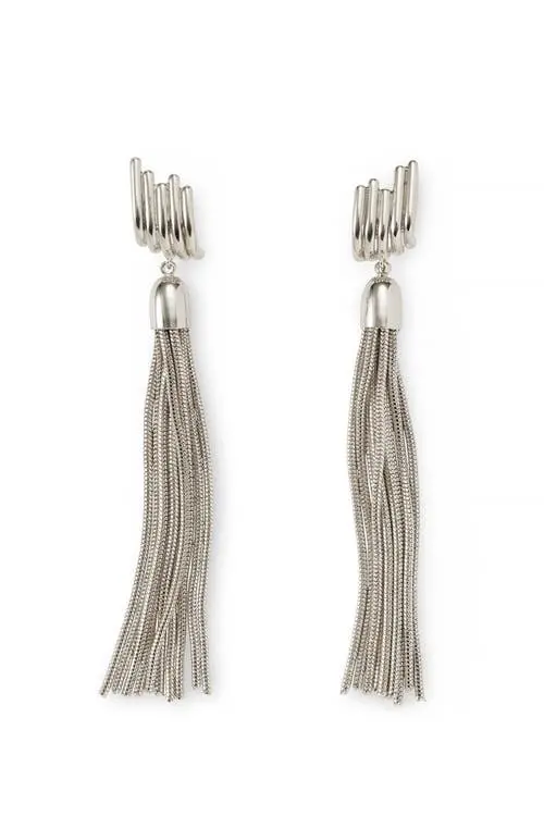 Lady Grey Linea Earrings - Silver