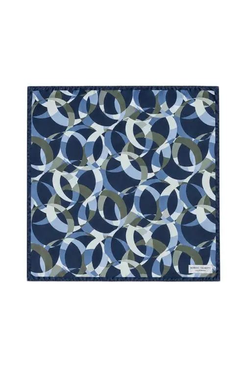 Robert Talbott Hadley Spiral Geo Neckerchief