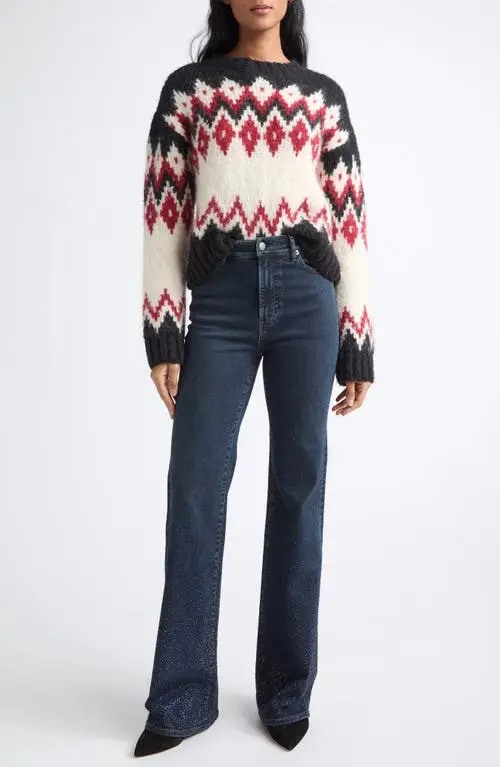 Veronica Beard Jessalyn Fair Isle Sweater