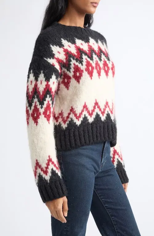 Veronica Beard Jessalyn Fair Isle Sweater