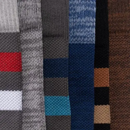 MUK LUKS 6 Pair Pack Compression Knee High Nylon Socks