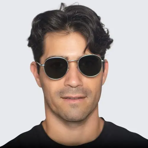 JAXY EYEWEAR Raven Round Sunglasses