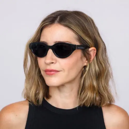 JAXY EYEWEAR Monroe Cat Eye Sunglasses - Black