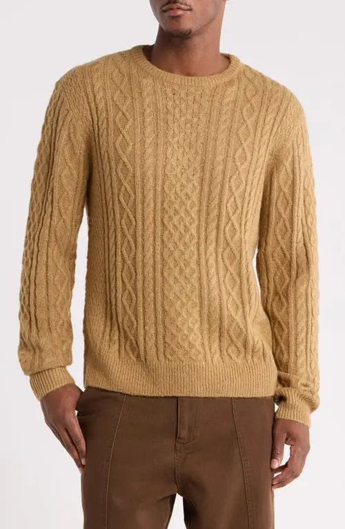 RHYTHM Fisherman Sweater - Sand