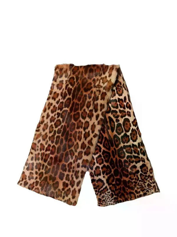 Dolce & Gabbana Leopard-print Scarf