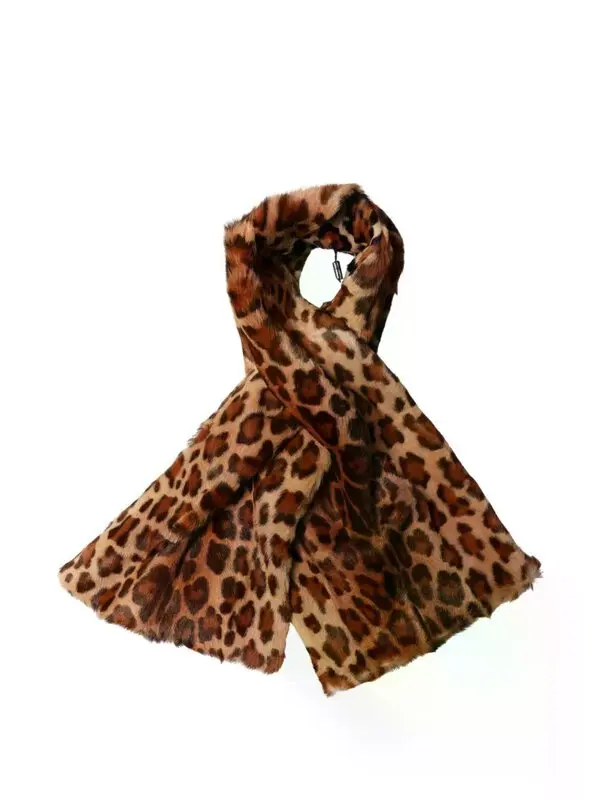 Dolce & Gabbana Leopard-print Scarf