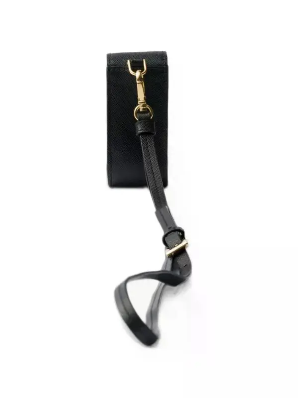 Prada Saffiano Lipstick Holder - Black