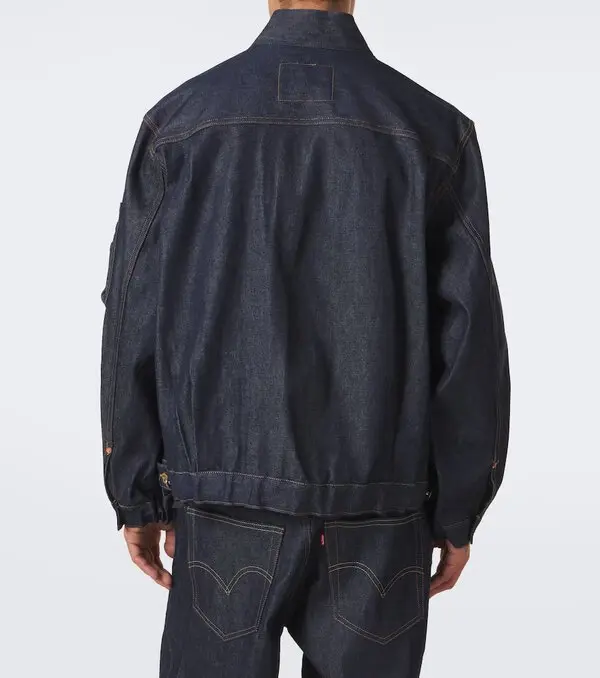 Sacai X Levi's® Denim Bomber Jacket