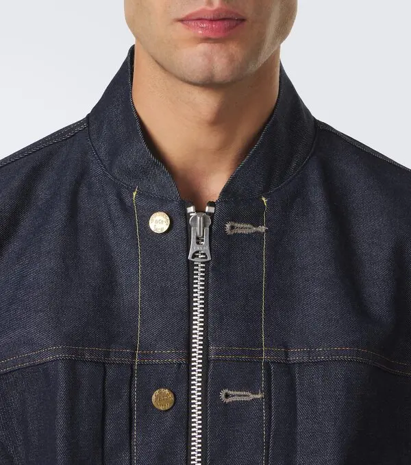 Sacai X Levi's® Denim Bomber Jacket