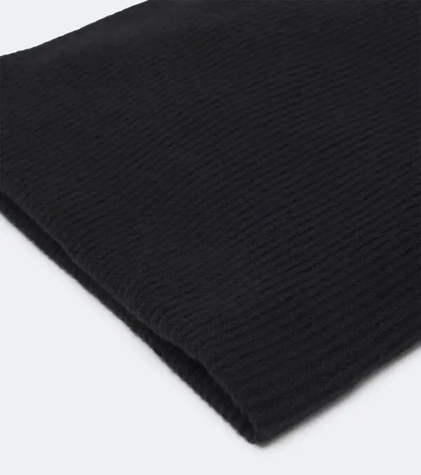 THE ROW Qais Wool Beanie - Black