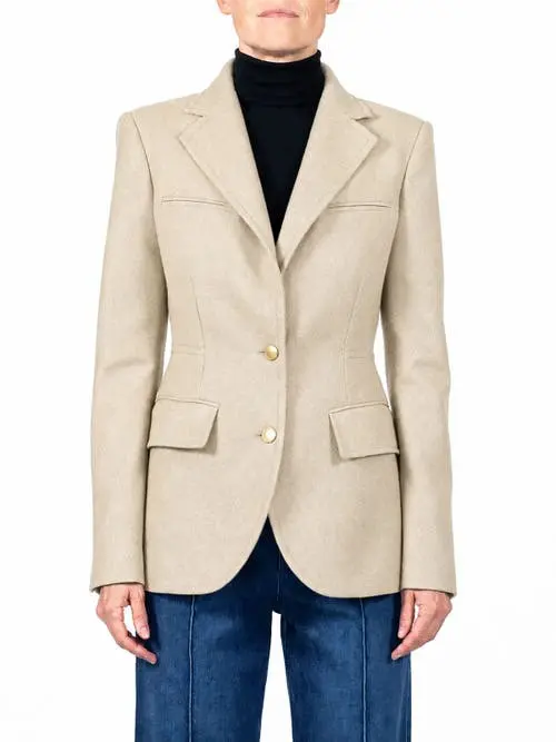 CALLAS MILANO Neptune Tailored Jacket - Cashew