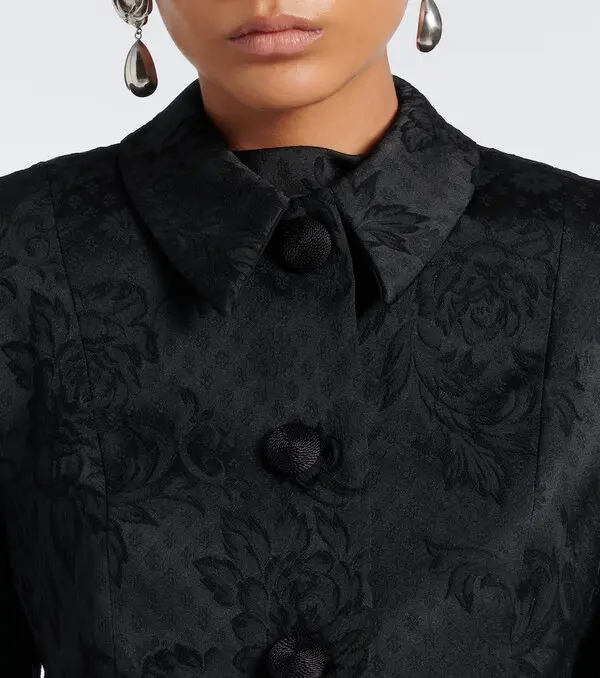 Veronica Beard Bodie Floral Jacquard Jacket