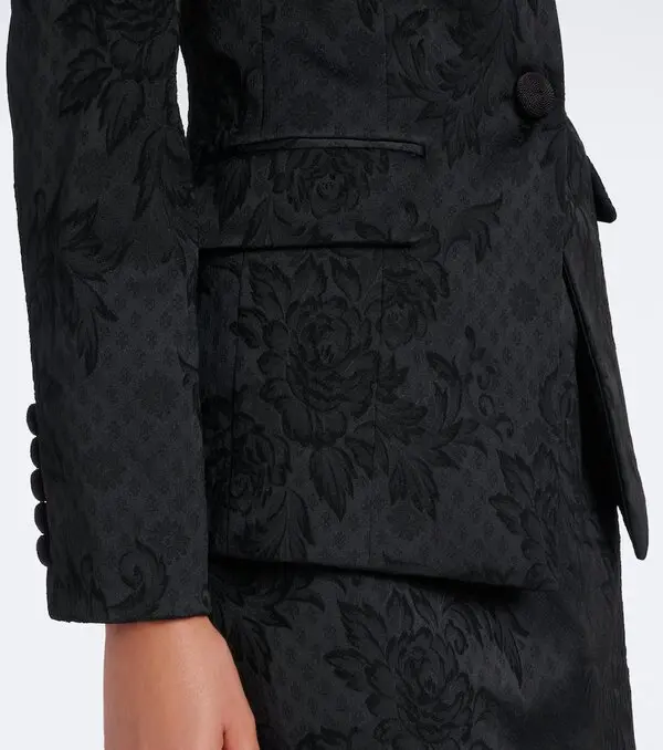 Veronica Beard Bodie Floral Jacquard Jacket