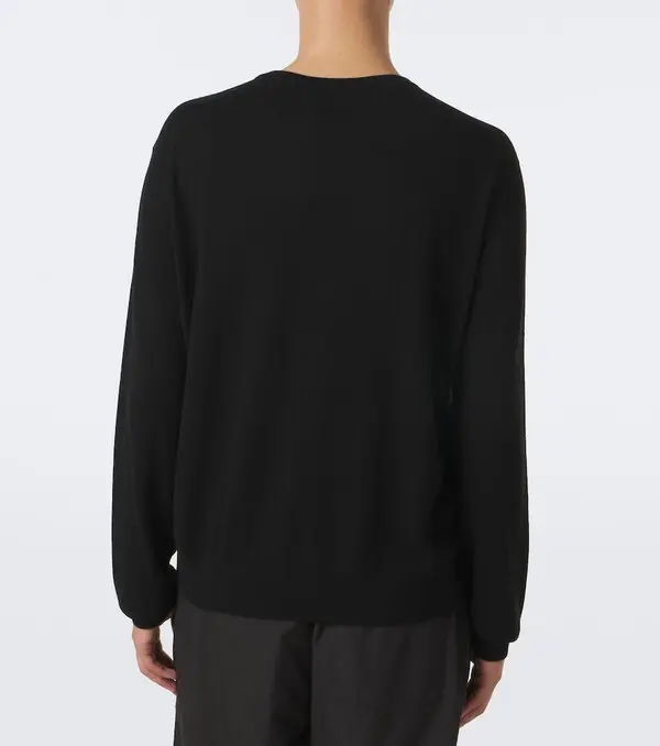 THE ROW Demy Cashmere Sweater - Black