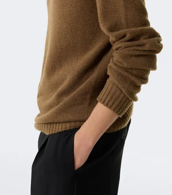 THE ROW Agora Wool Sweater - Brown