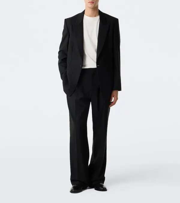 THE ROW Salma Wool Straight Pants