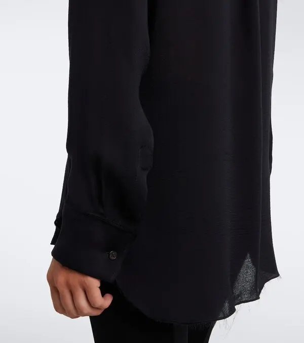 THE ROW Gilian Silk Shirt