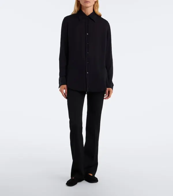 THE ROW Gilian Silk Shirt