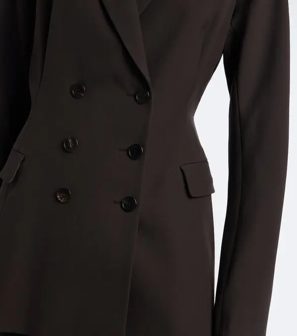 THE ROW Ciro Double-breasted Virgin Wool Blazer