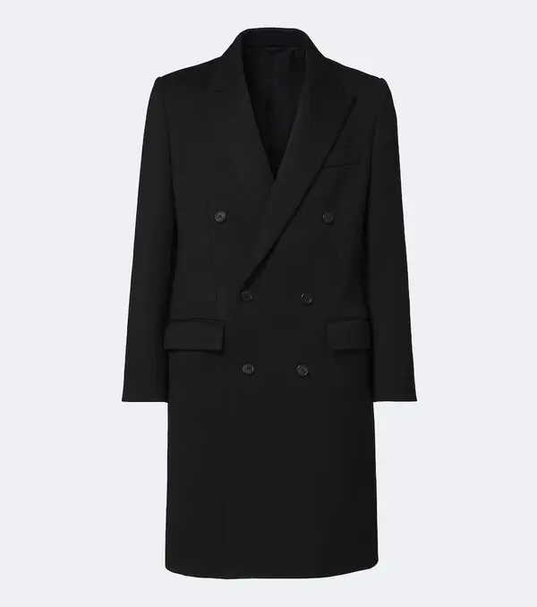 THE ROW Osmo Double-breasted Wool-blend Coat