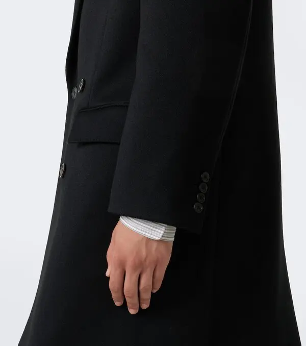 THE ROW Osmo Double-breasted Wool-blend Coat