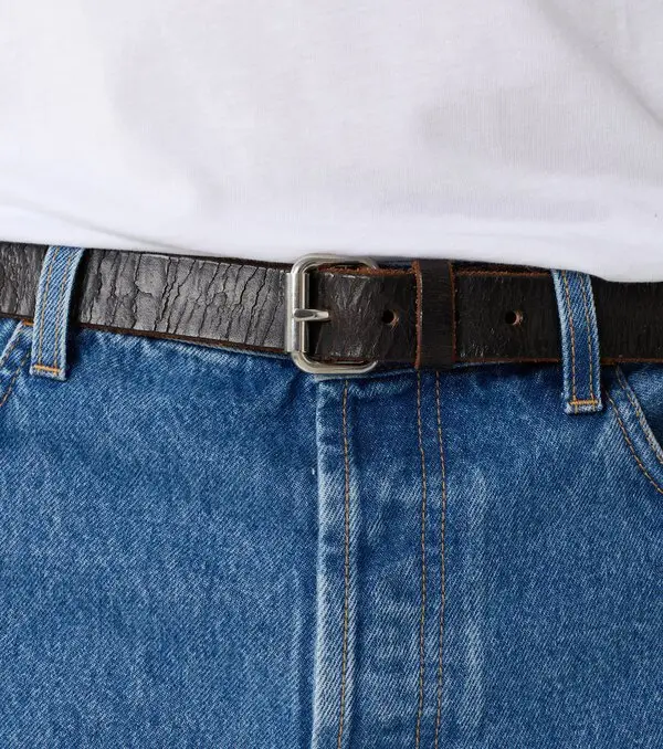 THE ROW Geo Leather Belt