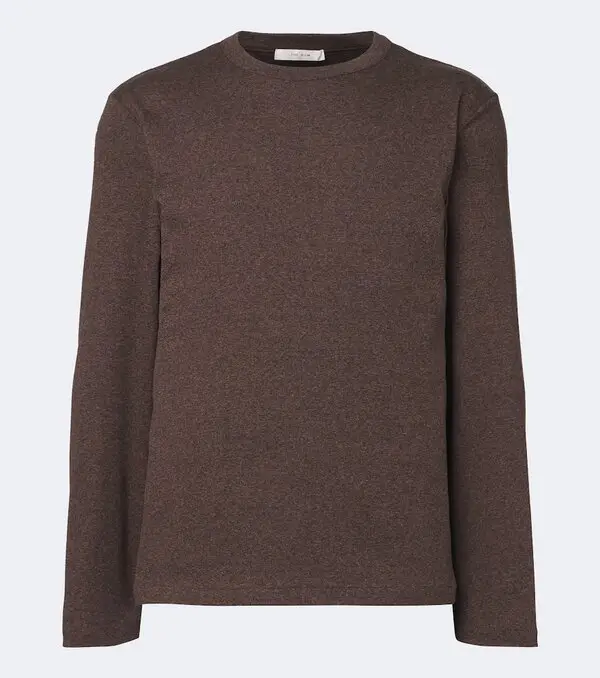 THE ROW Tefi Cashmere Top - Brown