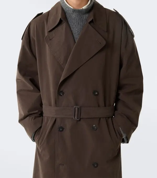 THE ROW Mischa Cotton Trench Coat