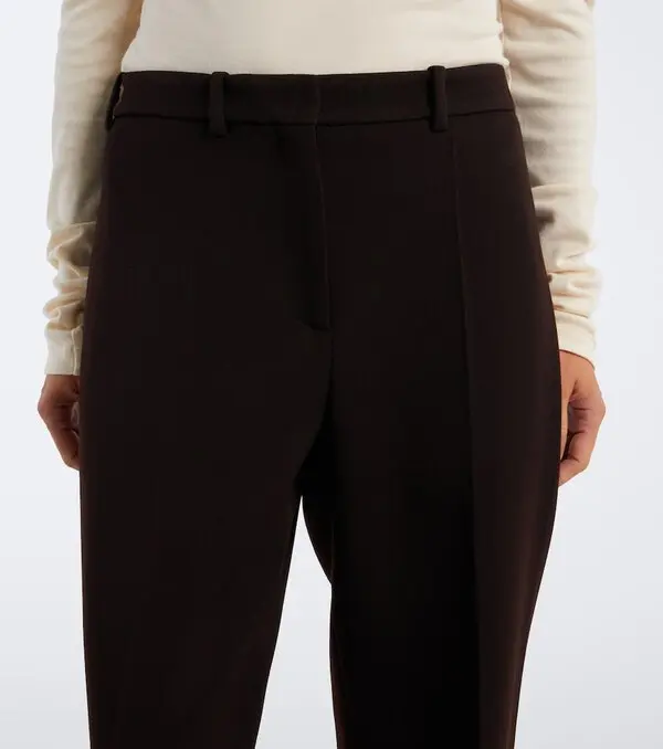 THE ROW Elmer Wool Straight Pants