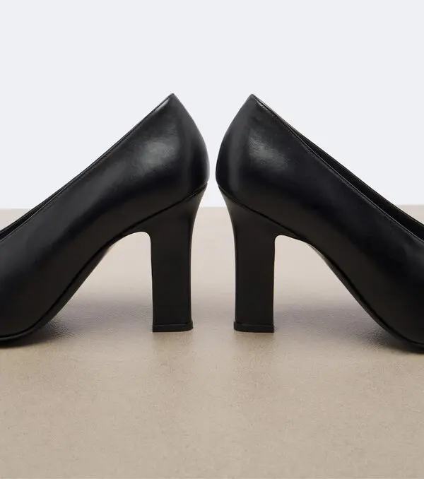 THE ROW Sylvia Leather Pumps