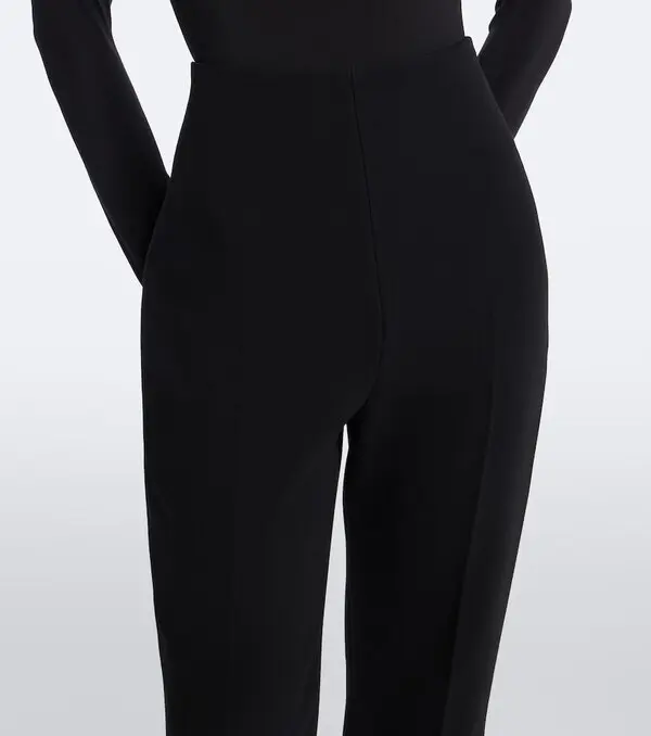 THE ROW Emin Wool-blend Straight Pants