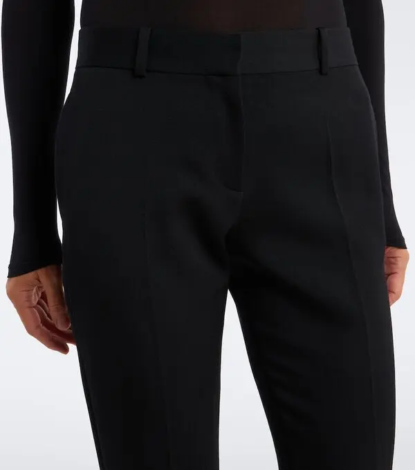 THE ROW Kloe Wool Straight Pants