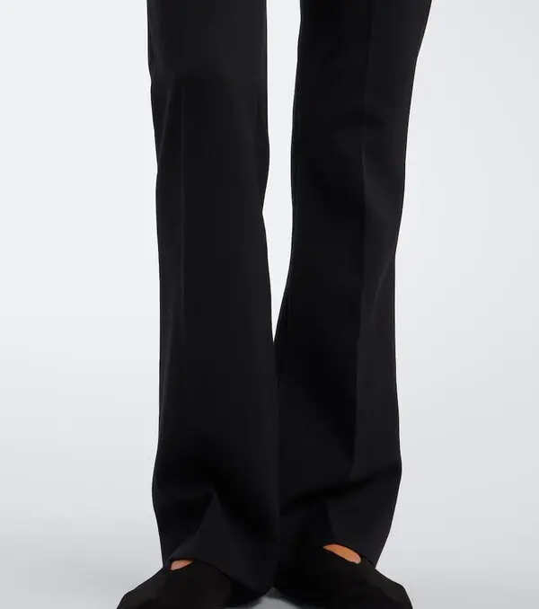 THE ROW Kloe Wool Straight Pants