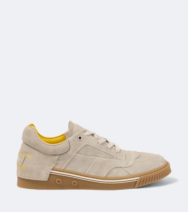 Fendi Fender Suede Sneakers
