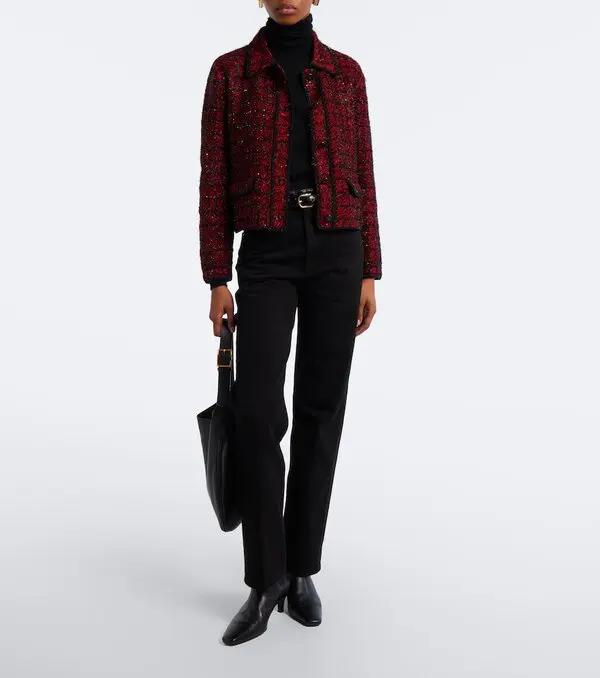 Veronica Beard Blanche Tweed Jacket