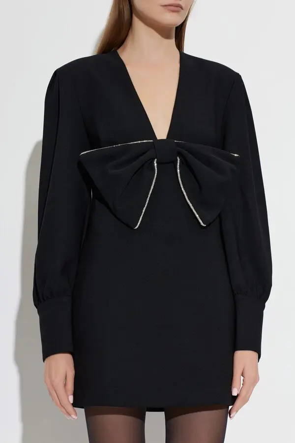ROTATE BY BIRGER CHRISTENSEN Decorative Bow Dress
