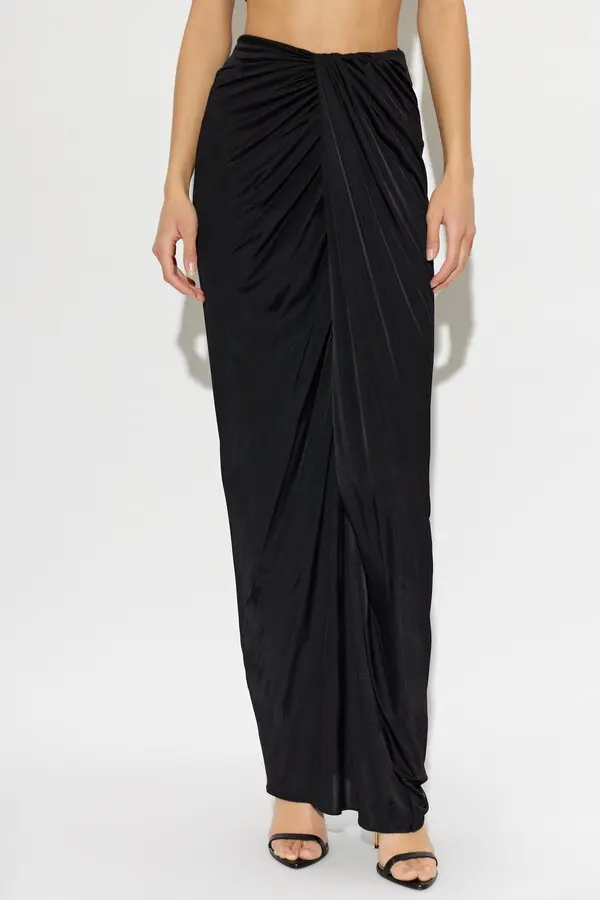 Balmain Long Skirt With Draping