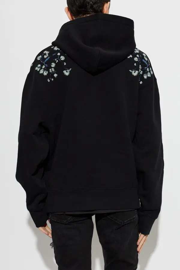 Amiri Hoodie With Decorative Embroidery