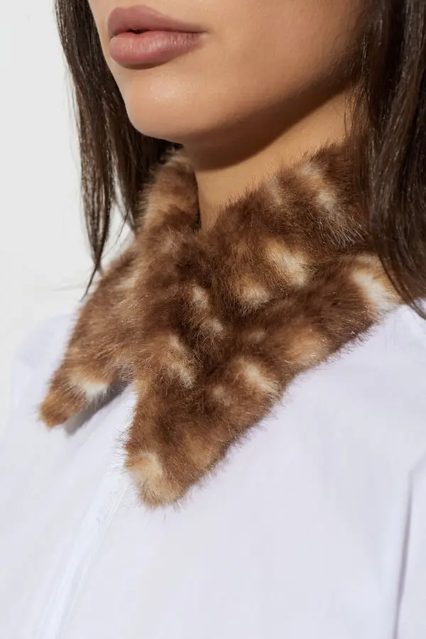 Munthe Synthetic Fur Collar ‘vodkim