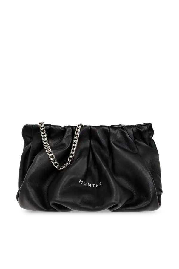 Munthe Voia’ Leather Bag - Black